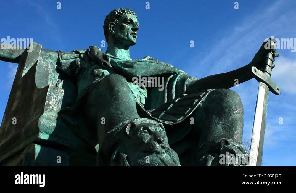 Roman emperor constantine statue Stock Videos & Footage - HD and 4K ...
