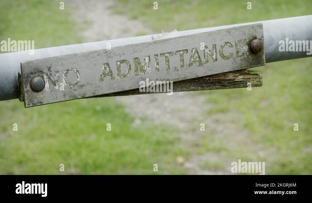 Sign on field gate Stock Videos & Footage - HD and 4K Video Clips - Alamy