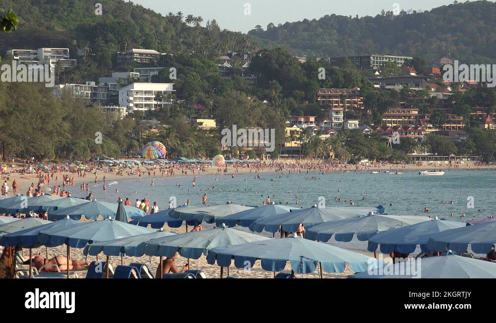 Crowded holiday resort Stock Videos & Footage - HD and 4K Video Clips ...