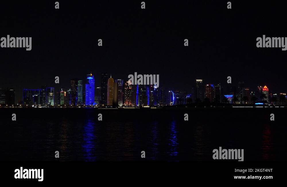 Doha tower night Stock Videos & Footage - HD and 4K Video Clips - Alamy