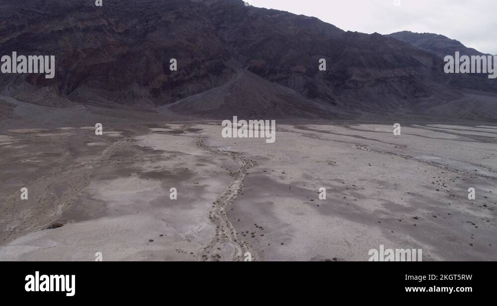 Death Valley Ground. Consisting of soil, rocks, sand and grass. 4k ...