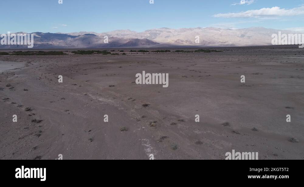 Death Valley Ground. Consisting of soil, rocks, sand and grass. 4k ...