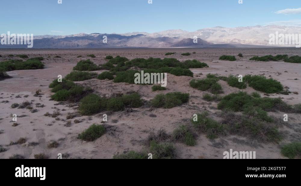 Death Valley Ground. Consisting of soil, rocks, sand and grass. 4k ...