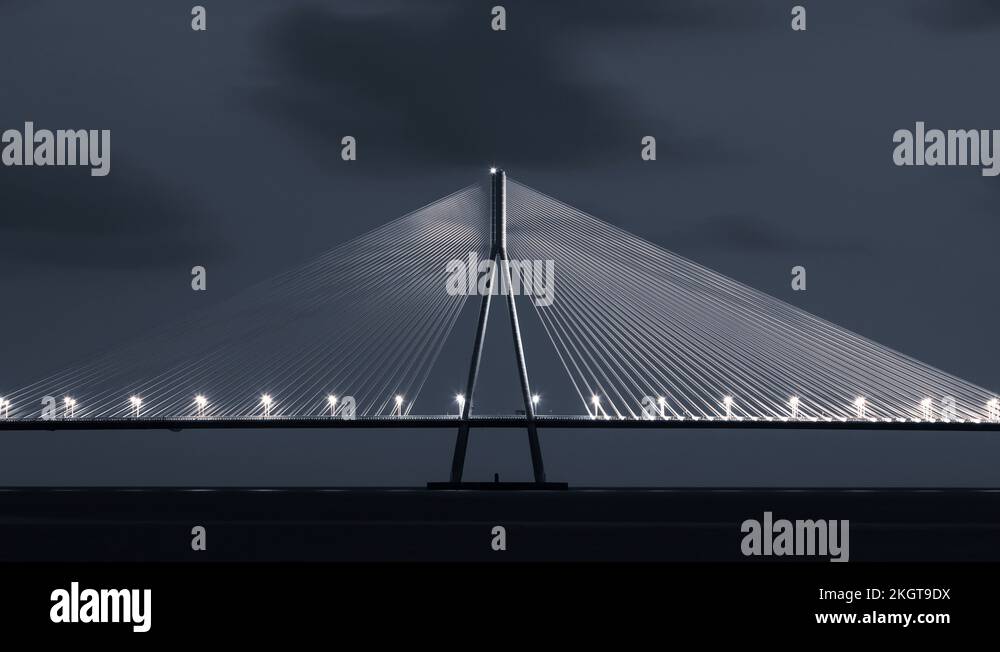 Head-on Zooming Out Footage of the Iconic Bandra Worli Sea Link at ...