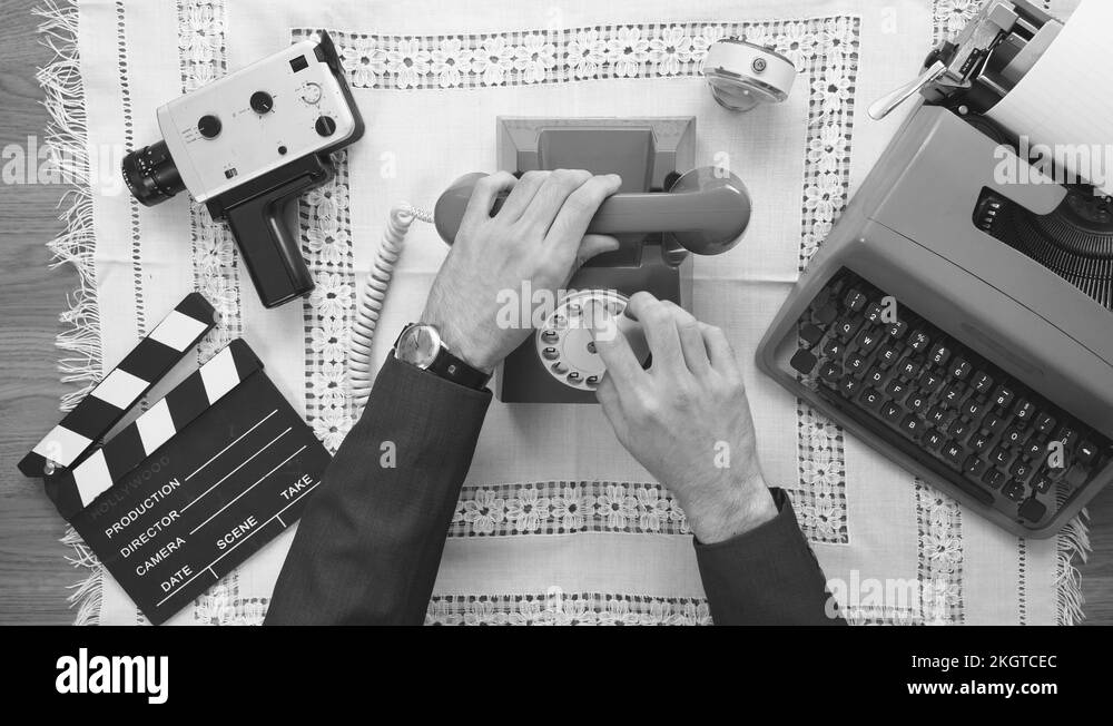 Rotary phone black and white Stock Videos & Footage - HD and 4K Video ...