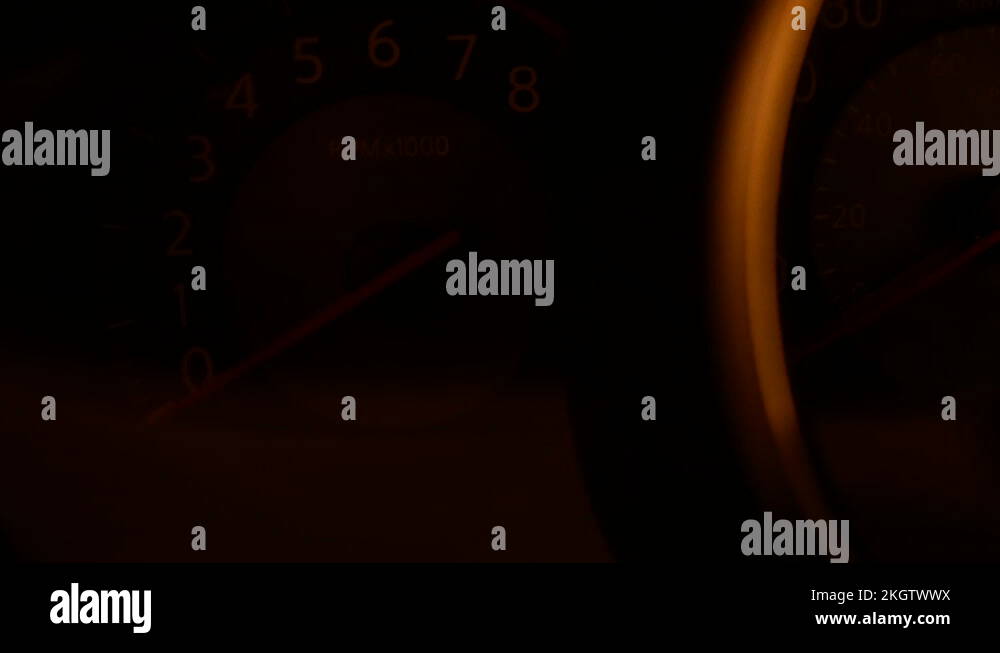 Dashboard in the car with 4k resolution Stock Video Footage - Alamy