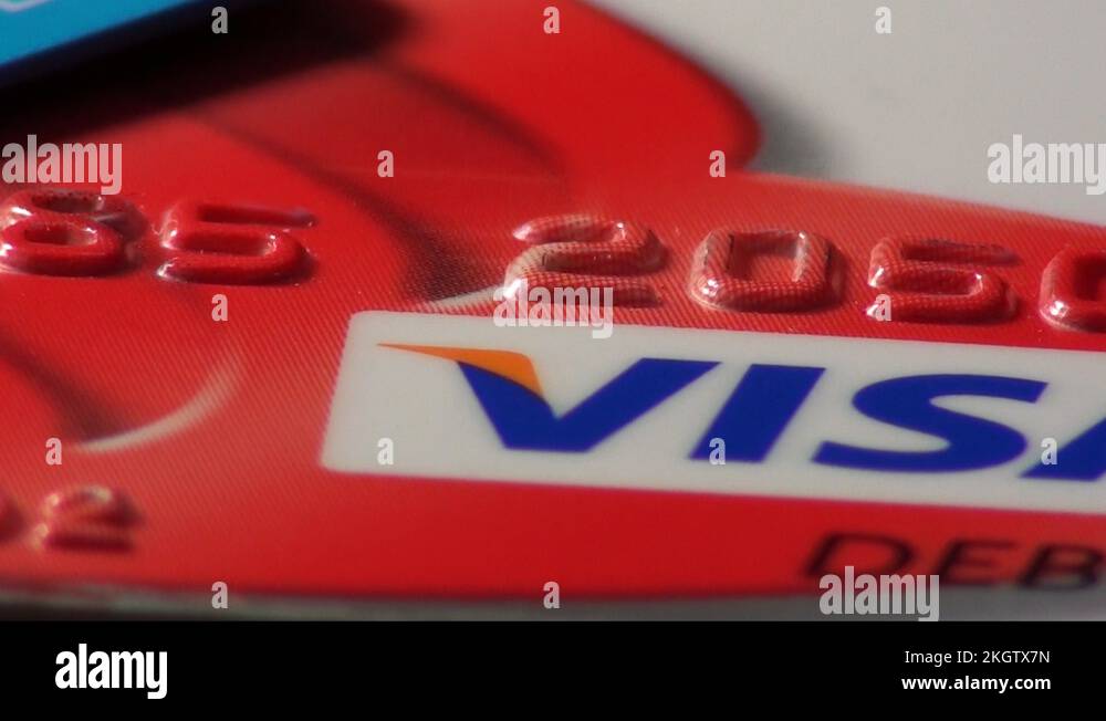 Visa debit cards Stock Videos & Footage - HD and 4K Video Clips - Alamy