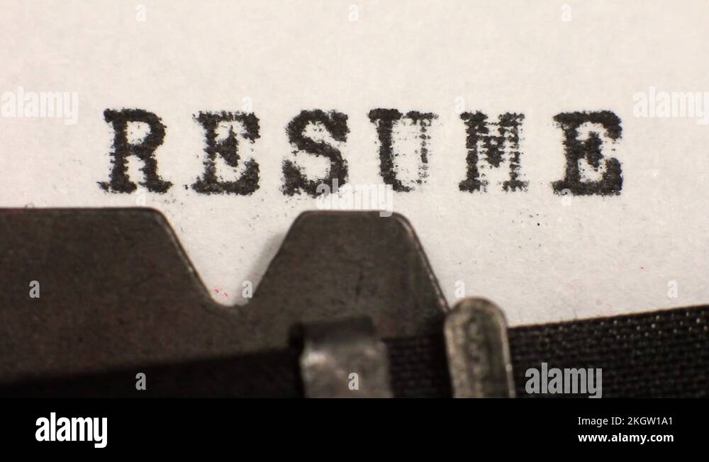 Writing a cv resume Stock Videos & Footage - HD and 4K Video Clips - Alamy
