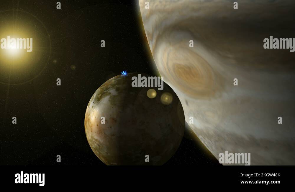 Jupiters volcanic moon io galileo Stock Videos & Footage - HD and 4K ...