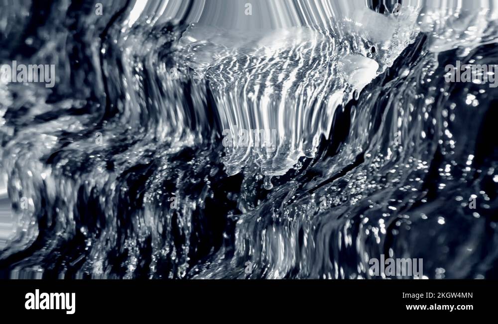 Reflection in water, underwater water ripples surrealism abstract Stock ...