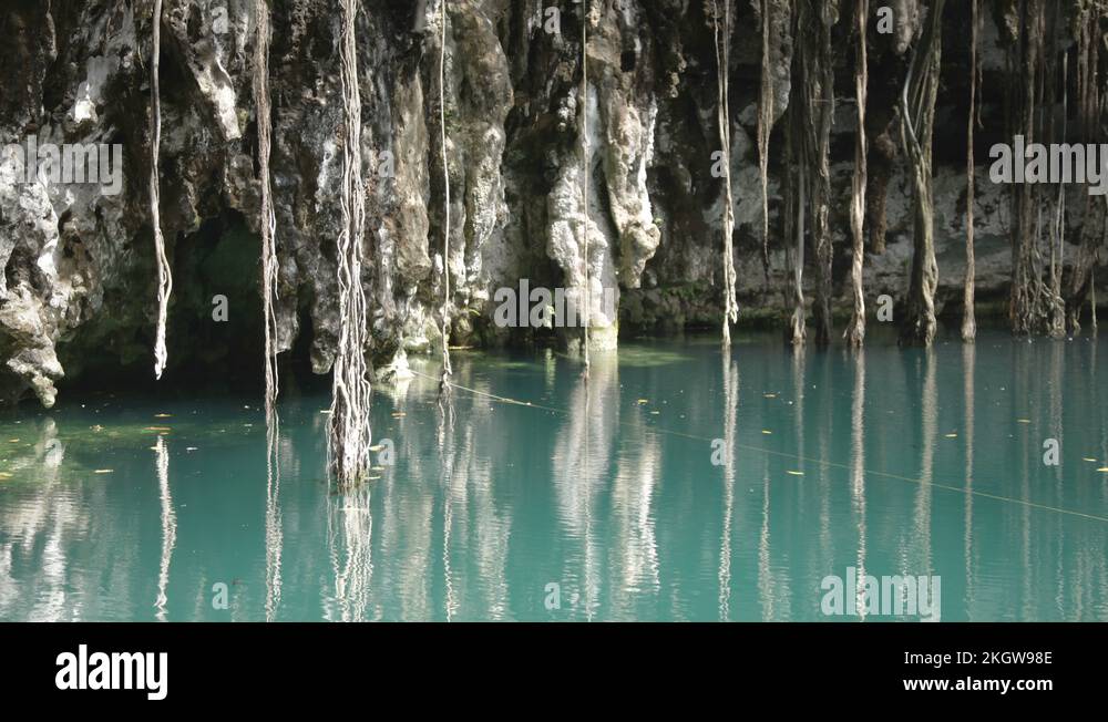 cenote sinkhole mexico wonder clear water Stock Video Footage - Alamy