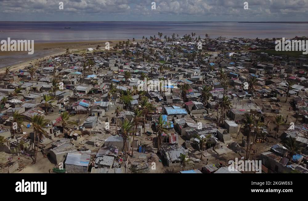 Praia Nova, Beira, Mozambique - Cyclone Idai caused severe flooding and ...