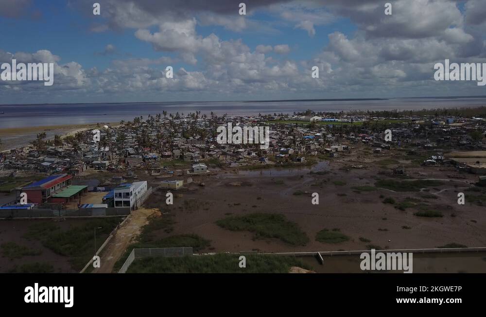 Praia Nova, Beira, Mozambique - Cyclone Idai caused severe flooding and ...