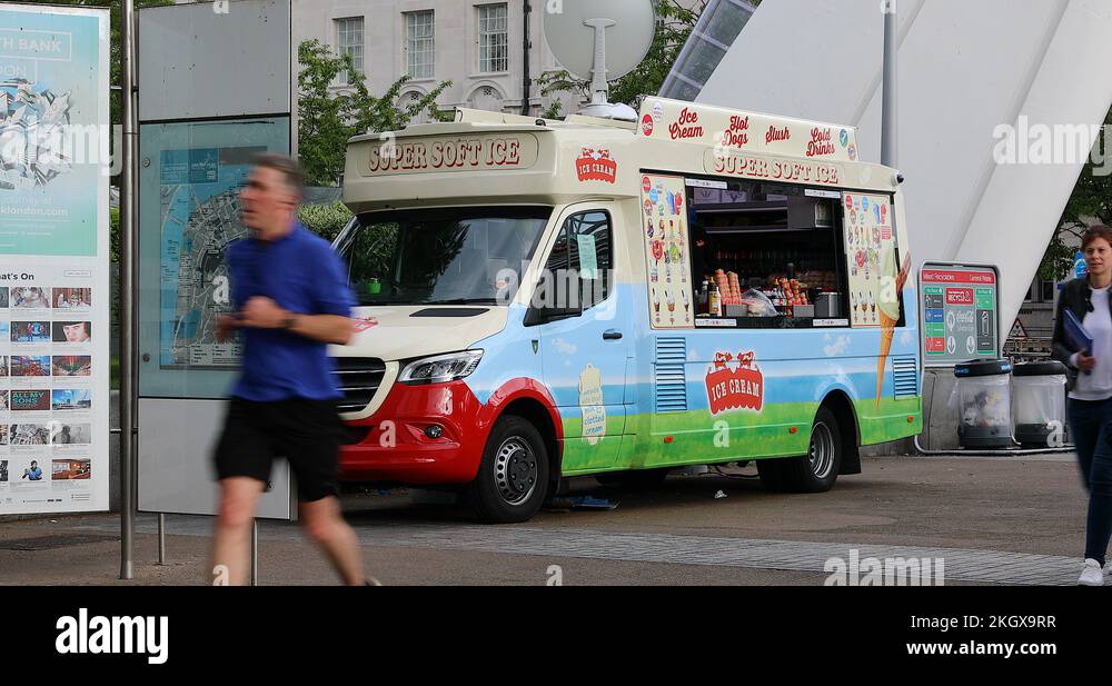 Mercedes ice cream van Stock Videos & Footage - HD and 4K Video Clips ...