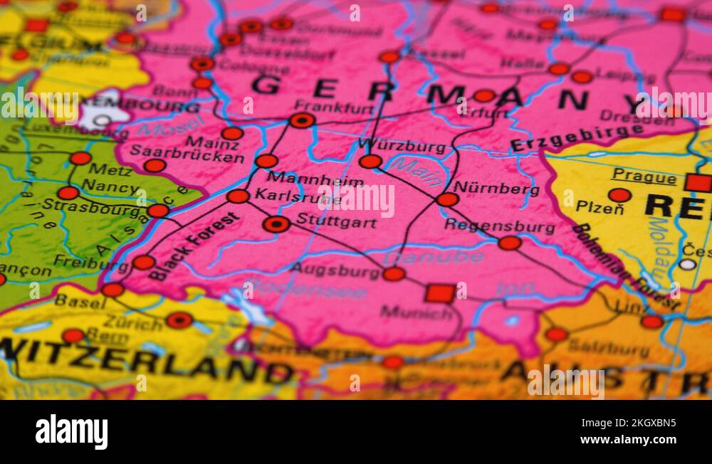 Political map of czechia Stock Videos & Footage - HD and 4K Video Clips ...