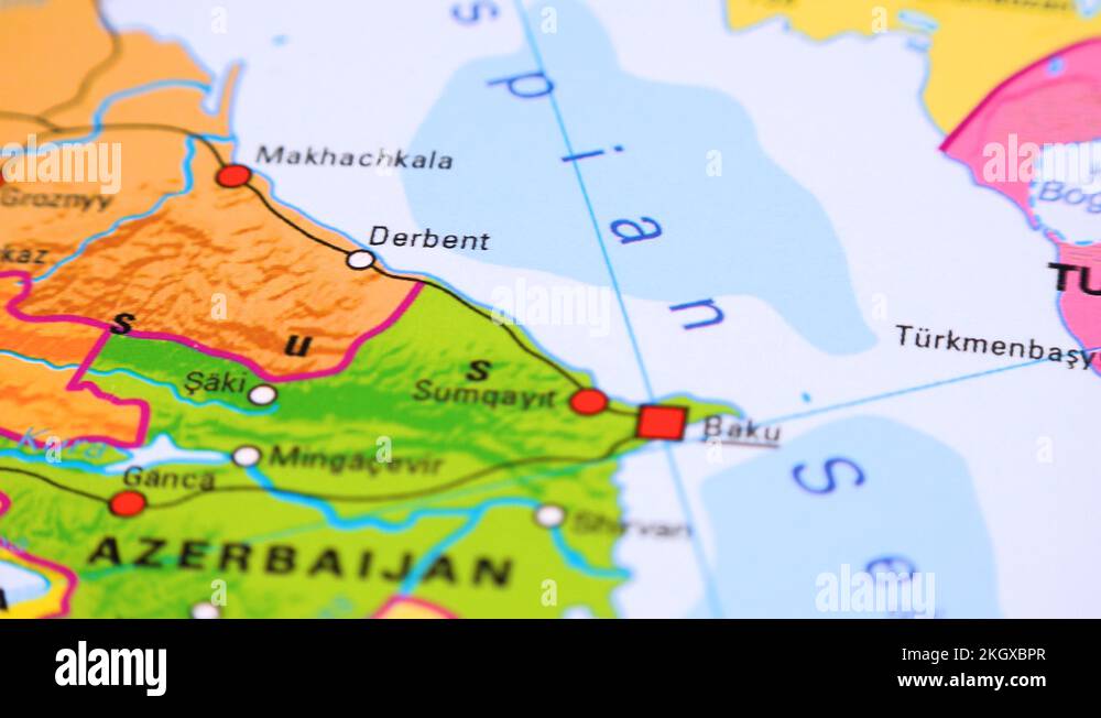 Turkmenistan political map capital ashgabat Stock Videos & Footage - HD ...