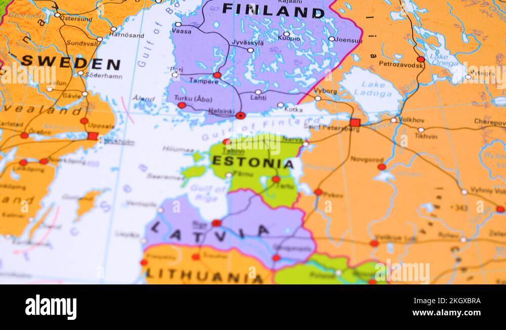 Finland political map capital helsinki Stock Videos & Footage - HD and ...