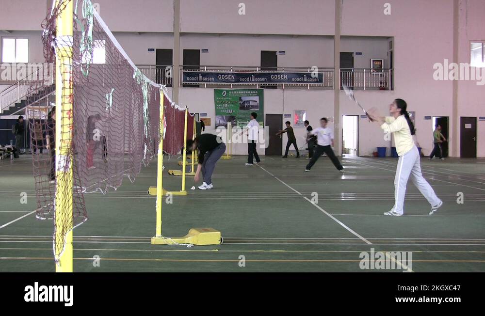 Badminton gymnasium sport Stock Videos & Footage - HD and 4K Video ...