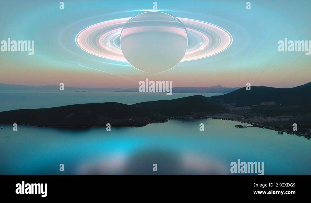 Saturn planet landscape Stock Videos & Footage - HD and 4K Video Clips ...