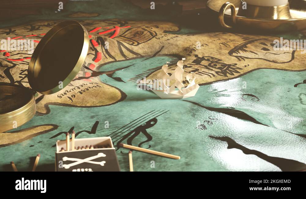 Old treasure map Stock Videos & Footage - HD and 4K Video Clips - Alamy