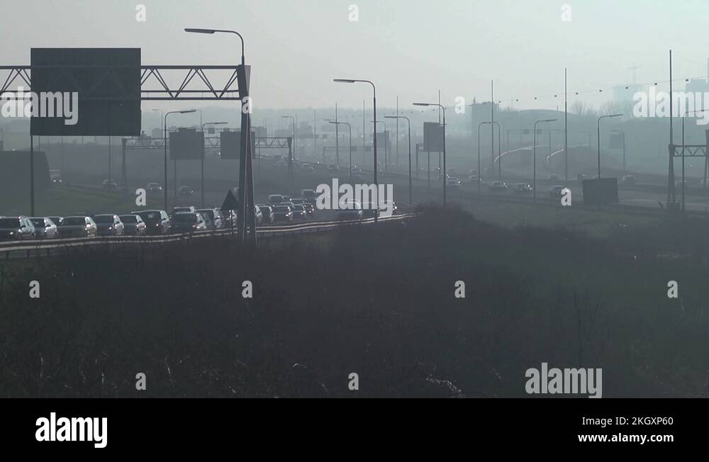Traffic pollution motorway smog Stock Videos & Footage - HD and 4K ...