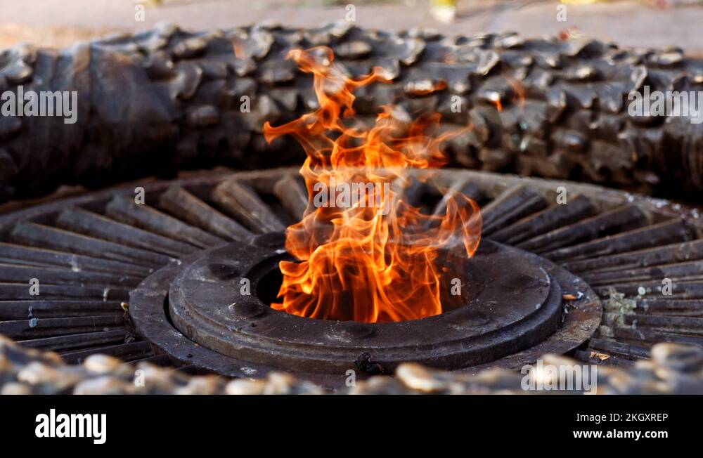 Eternal Flame - national symbol of strength, courage, peace and victory ...