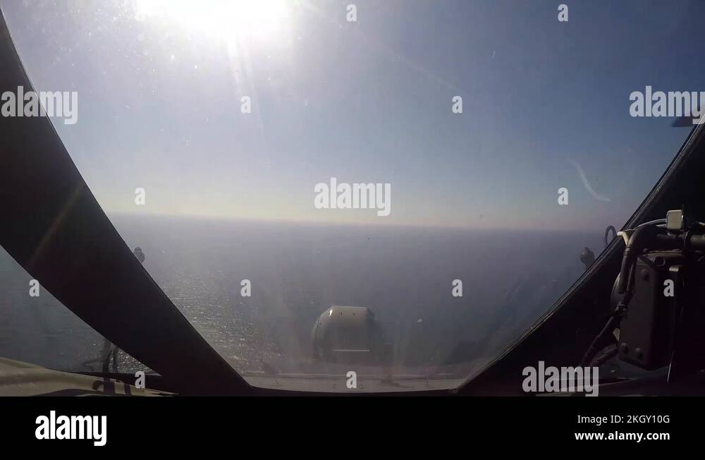 MH-60R Seahawk helicopter fires AGM-114 Hellfire missile Stock Video ...