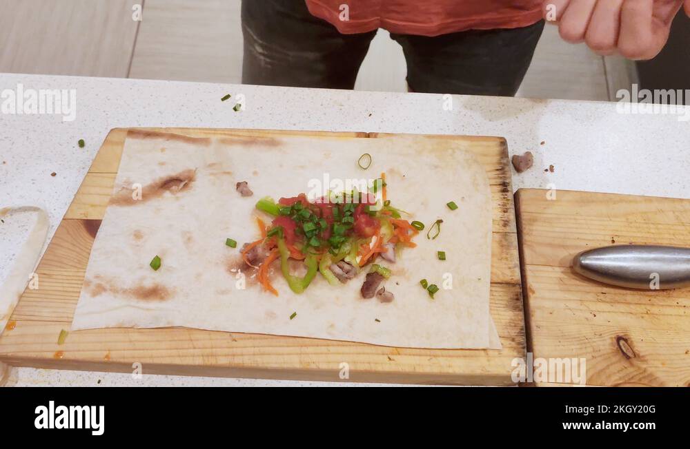 Close up process cooking shawarma Stock Videos & Footage - HD and 4K ...