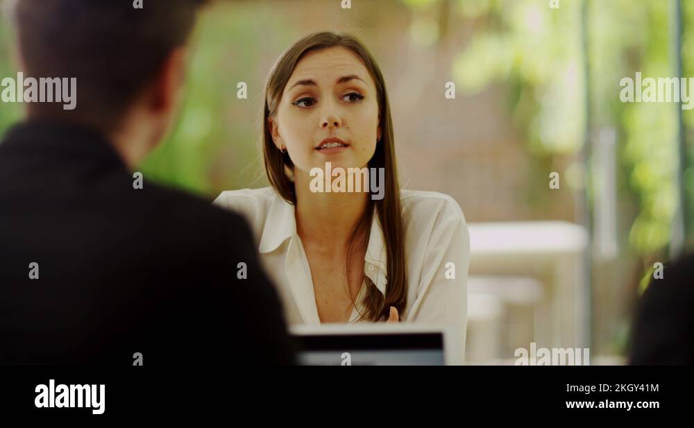 Woman answering questions Stock Videos & Footage - HD and 4K Video ...