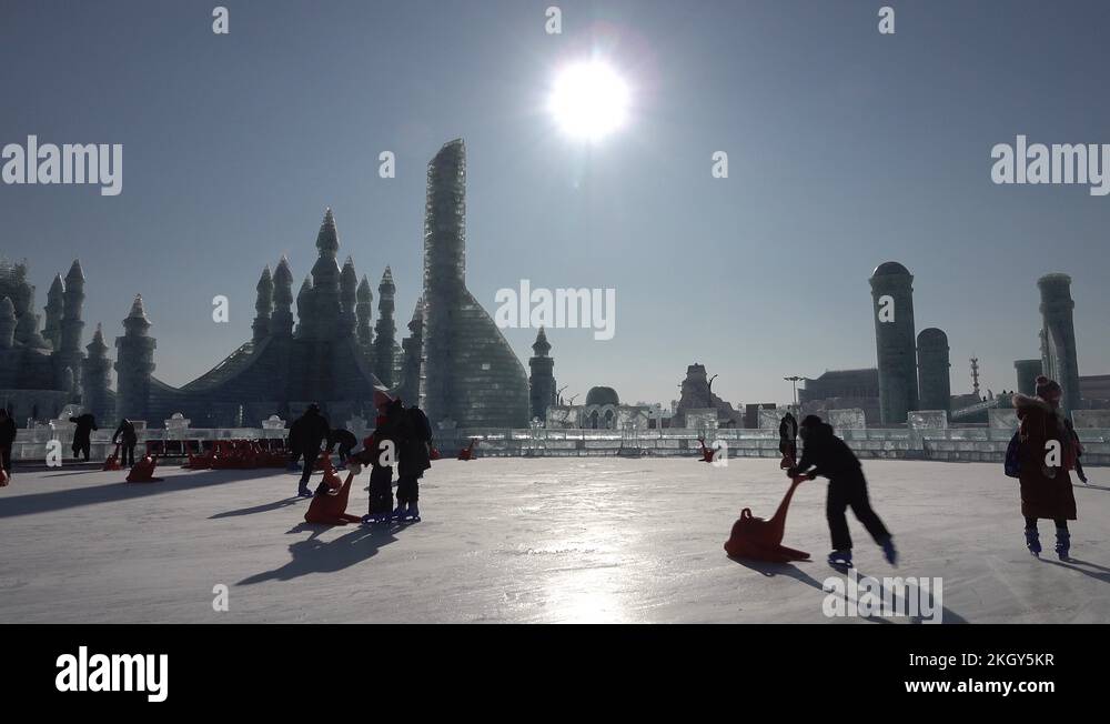 Ice skating rink china Stock Videos & Footage - HD and 4K Video Clips ...