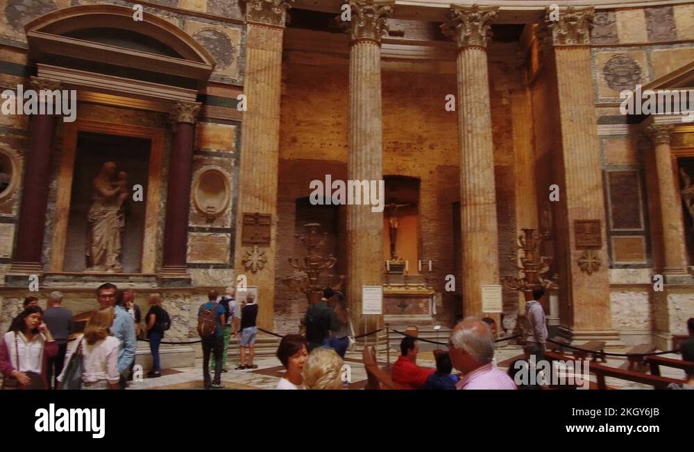 Famous pantheon monument in rome Stock Videos & Footage - HD and 4K ...