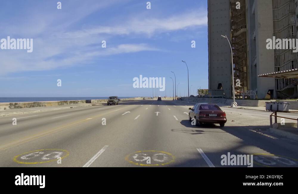 Cuba, Havana, traffic in Habana Centro district Stock Video Footage - Alamy
