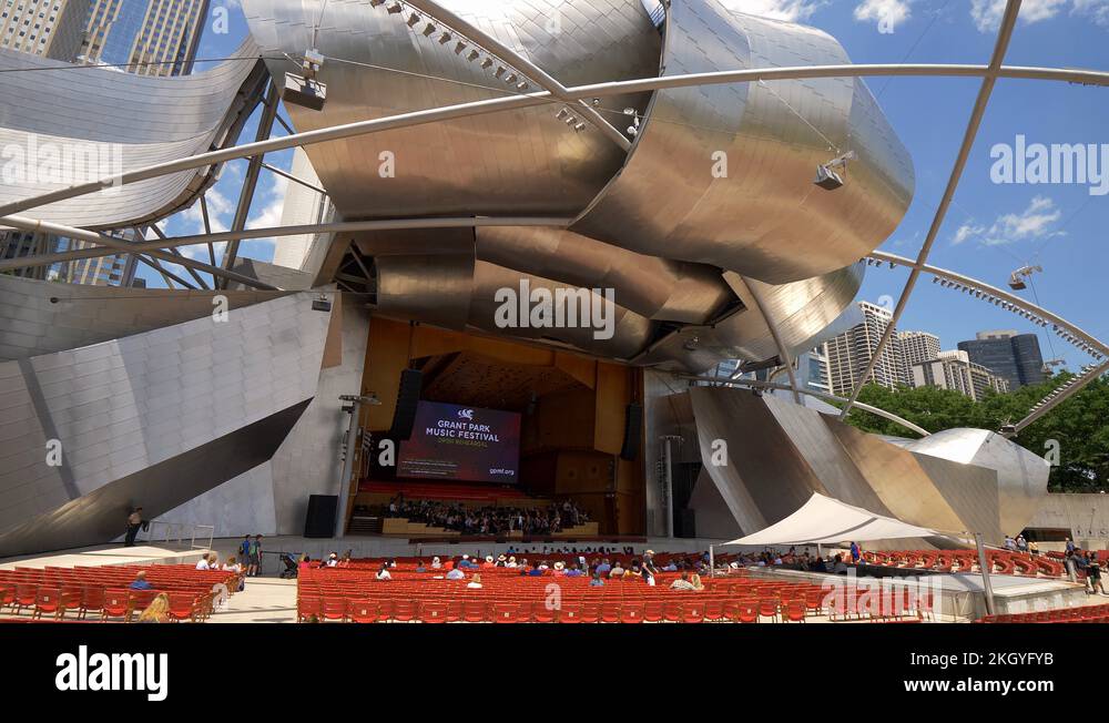 Jay Pritzker Concert Pavilion at Millennium Park in Chicago - CHICAGO ...