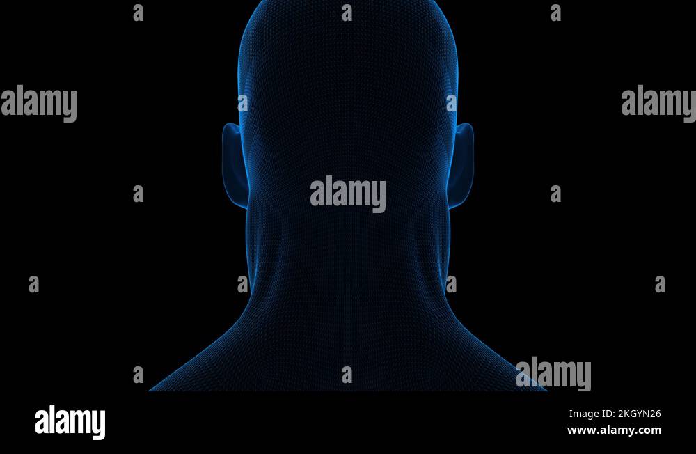 Man s body - from the nape to the eye Stock Video Footage - Alamy