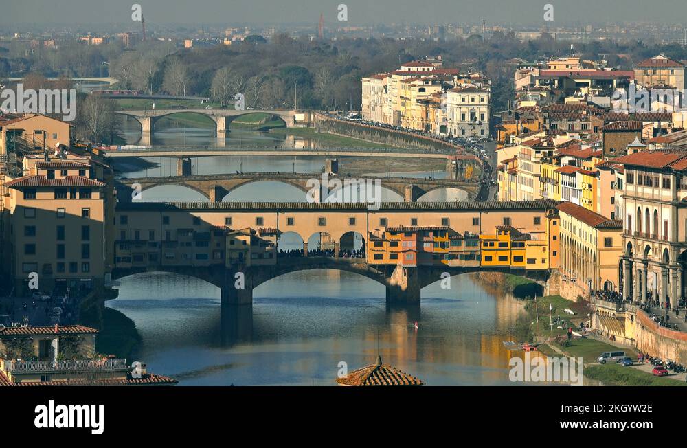 Bridges of florence italy Stock Videos & Footage - HD and 4K Video ...