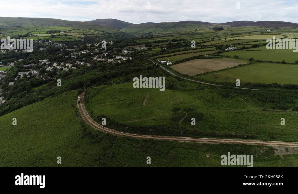 Historic Electric Tram (Manx Electric Railway). Laxey, Isle of Man ...