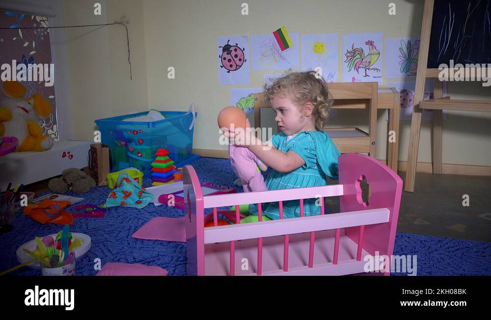 Doll toy bed Stock Videos & Footage - HD and 4K Video Clips - Alamy