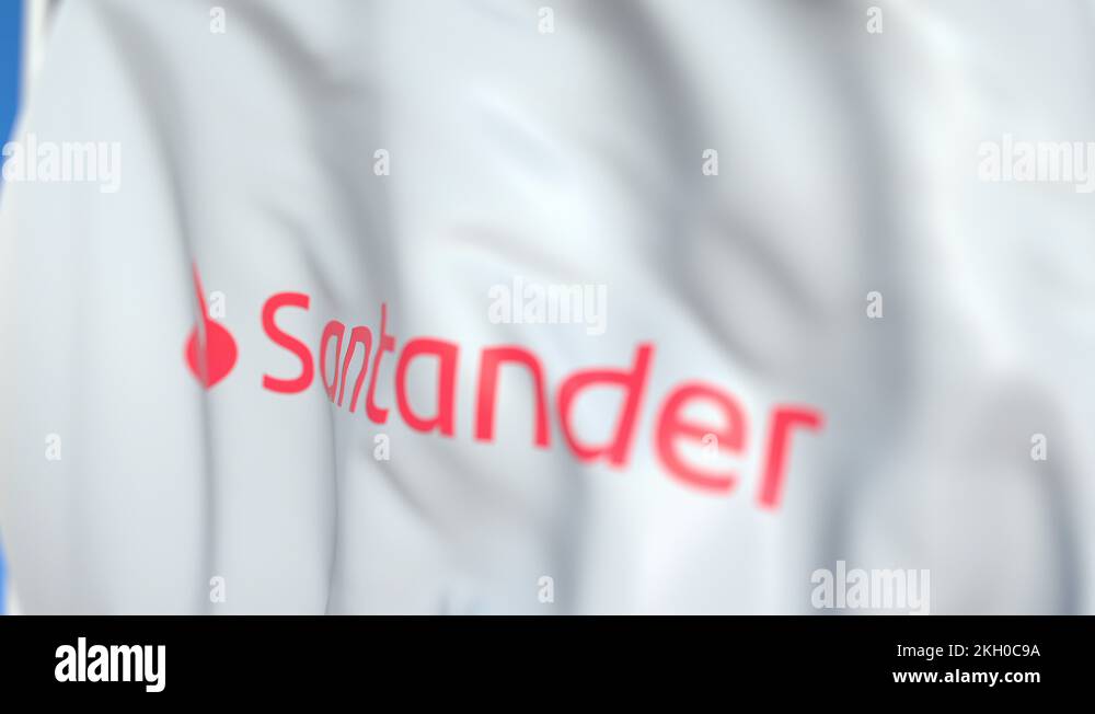 Logo banco santander Stock Videos & Footage - HD and 4K Video Clips - Alamy