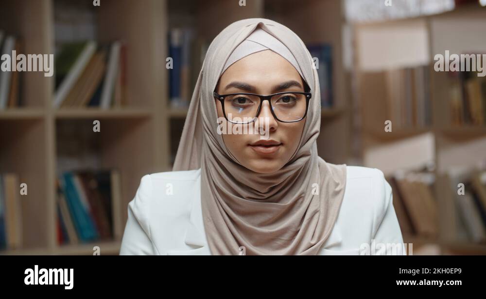 Arabic hijab portrait student Stock Videos & Footage - HD and 4K Video ...
