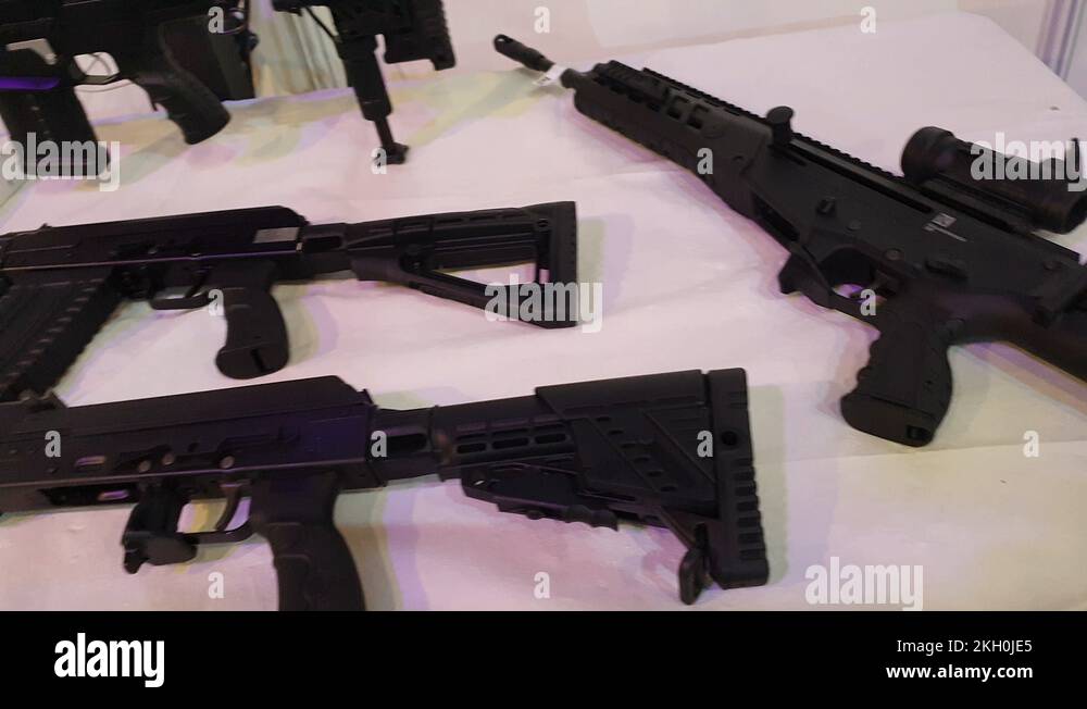 Display of guns Stock Videos & Footage - HD and 4K Video Clips - Alamy