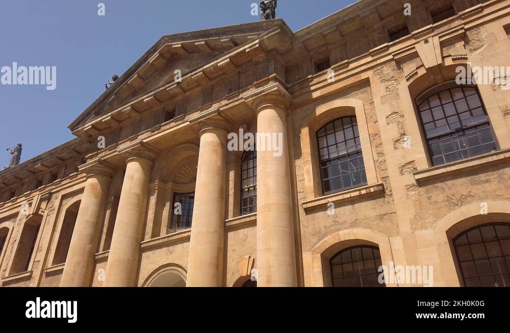 Historic university building in oxford city Stock Videos & Footage - HD ...