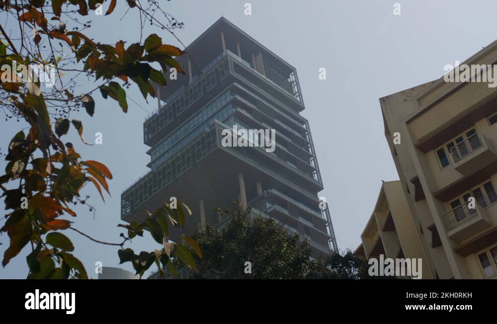 Antilia building mumbai Stock Videos & Footage - HD and 4K Video Clips ...