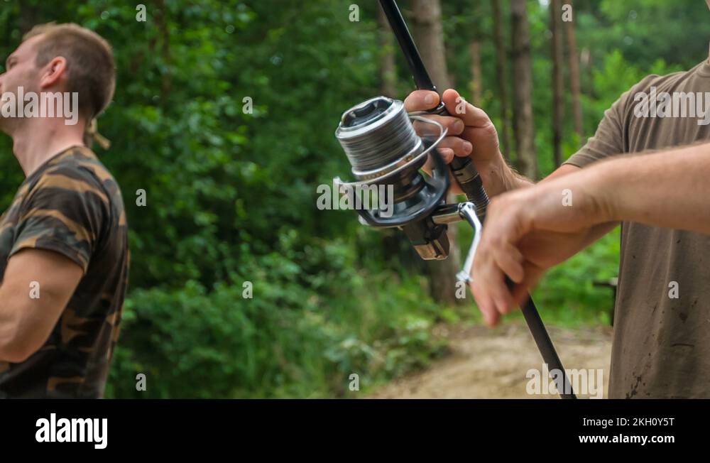 Winding in a fish Stock Videos & Footage - HD and 4K Video Clips - Alamy