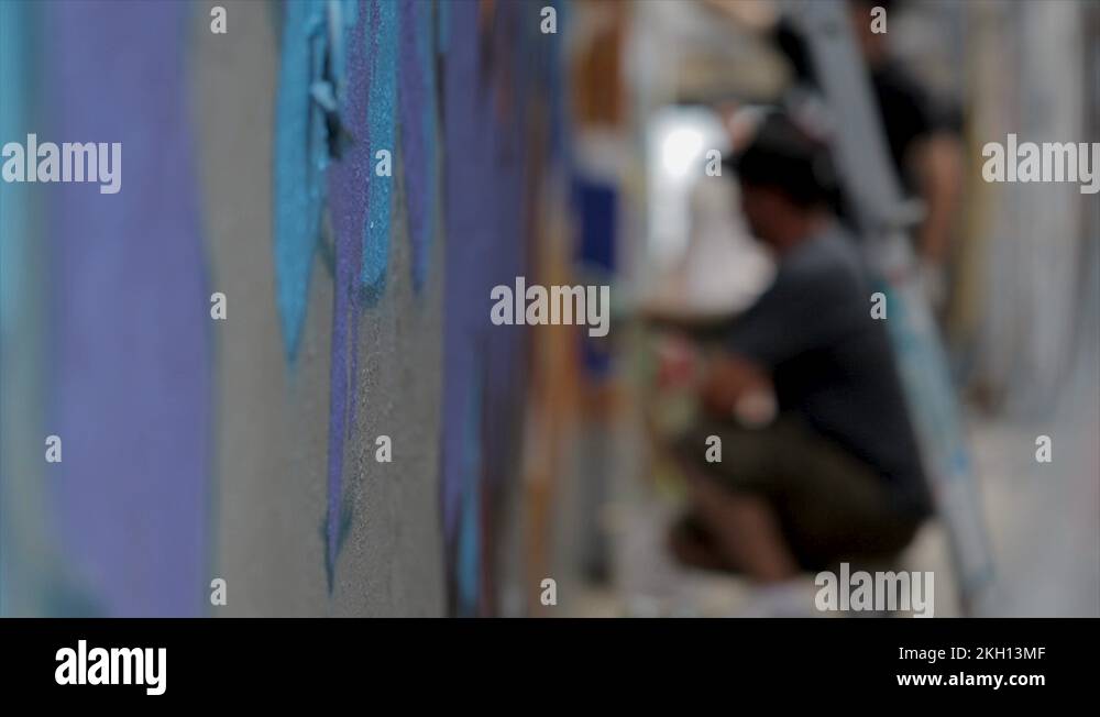 Graffiti street art spray painting Stock Videos & Footage - HD and 4K ...