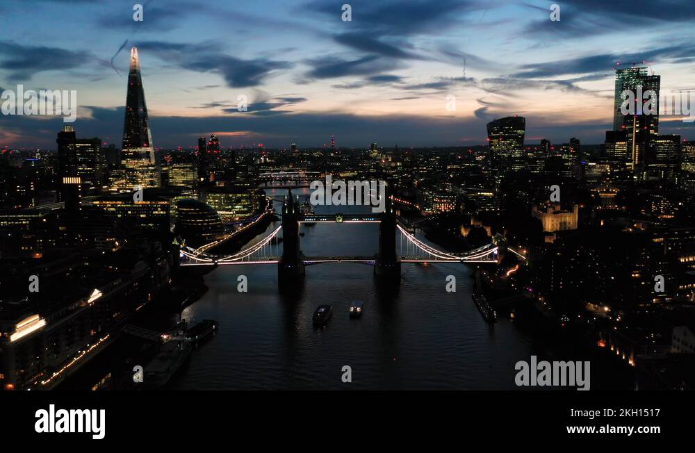 Including the shard and tower bridge Stock Videos & Footage - HD and 4K ...