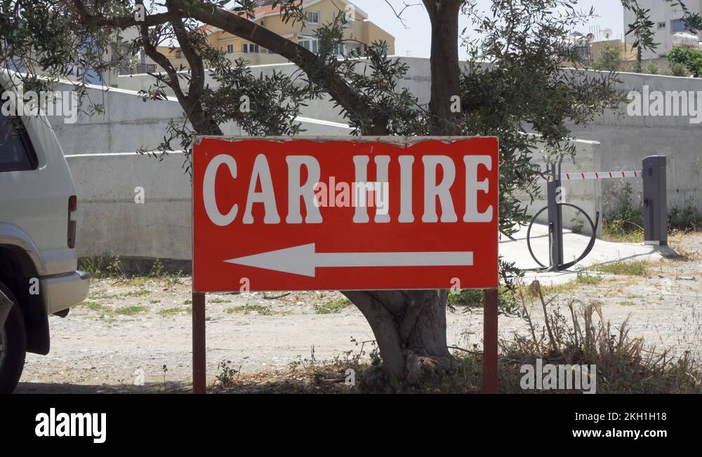 Car hire sign Stock Videos & Footage - HD and 4K Video Clips - Alamy