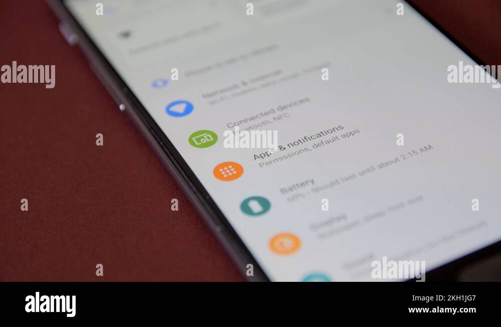 Google Digital Wellbeing app on an android smartphone. Digital ...