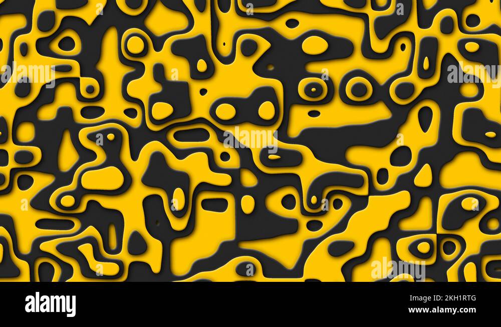 Morphing Of A Shape Similar To A Liquid Layered Topographic Map Stock Video Footage Alamy