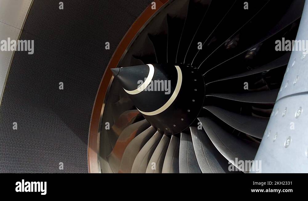 Aircraft jet engine closeup Stock Videos & Footage - HD and 4K Video ...