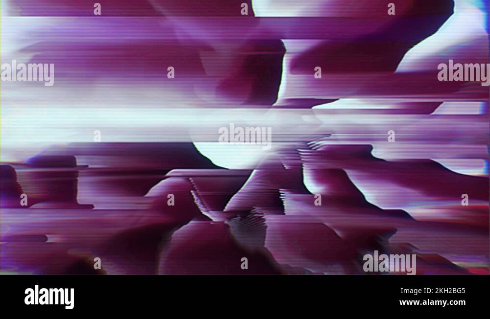 4K Overlay of Data Moshed Glitches, Grain, Static, and Pixel Sorting ...